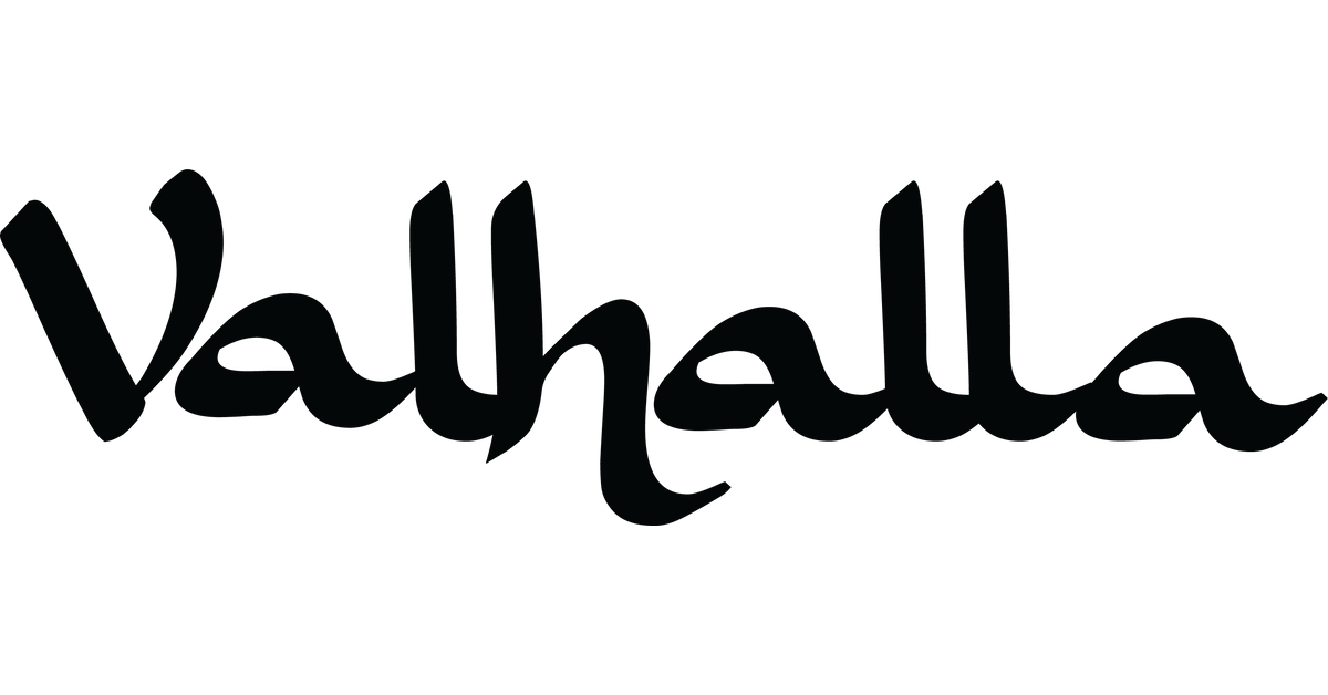 valhalla logo text